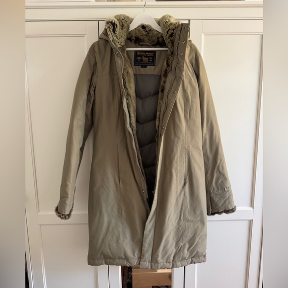 Woolrich | Jackets & Coats | Woolrich Boulder Down Rabbit Fur Parka ...